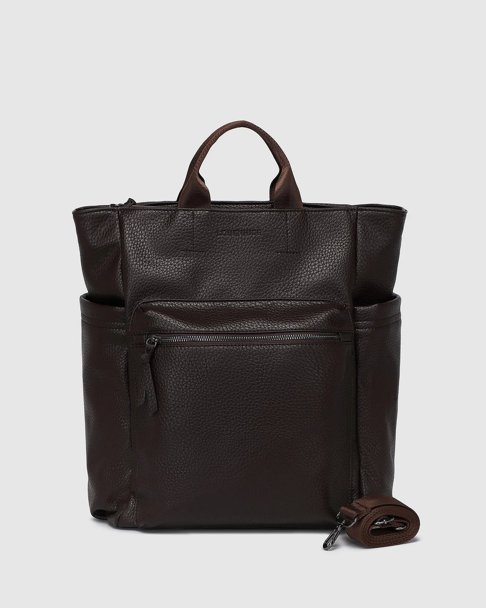 Bronx Chocolate Backpack - Louenhide – Binny Bowe Boutique